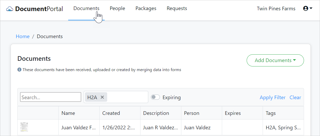 Find our documents – Document Portal, LLC